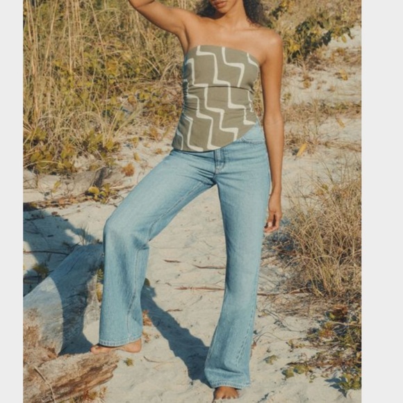 Dynamite | Jeans | Nwt Dynamite Heidi Wide Leg Jeans Sz 27 Availindigo ...